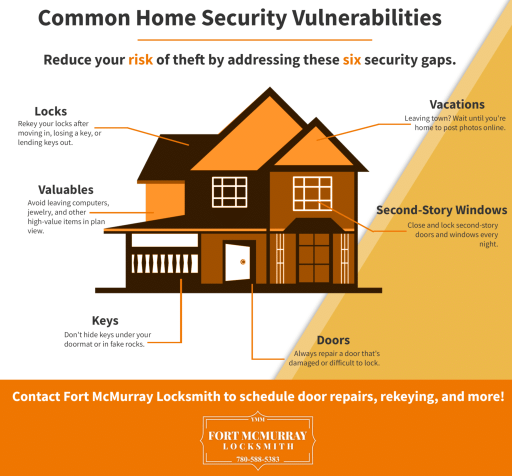 6 Common Home Security Vulnerabilities - Fort McMurray Locksmith